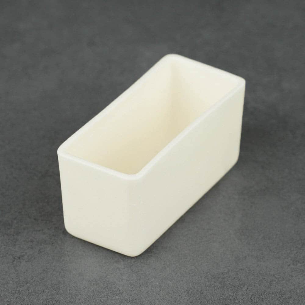 SS81MGO Crucible | Rectangular MGO Crucible 85ml Capacity