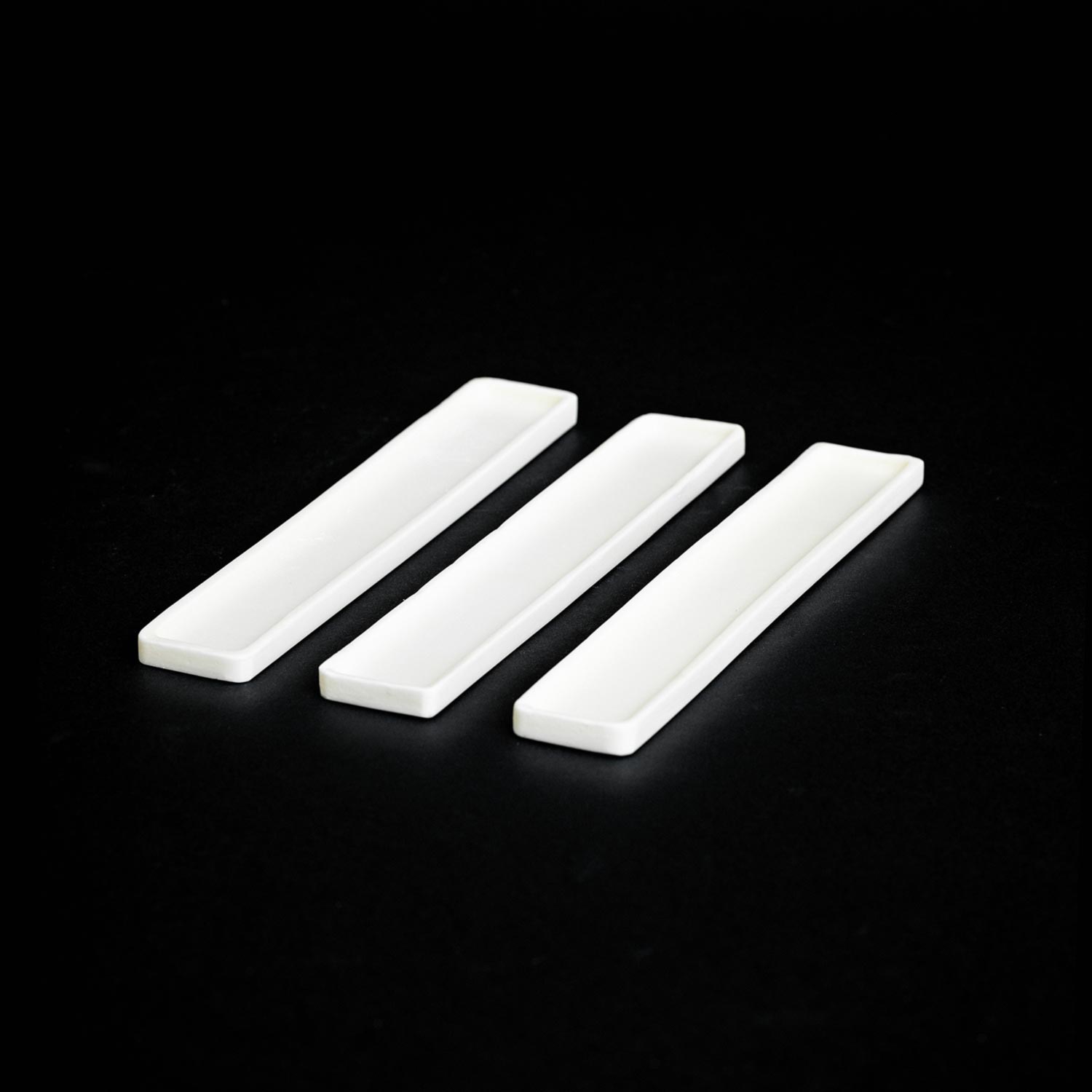 BS160 Flat Bottom Alumina Boat Crucible 13ml - Almath Crucibles Ltd.