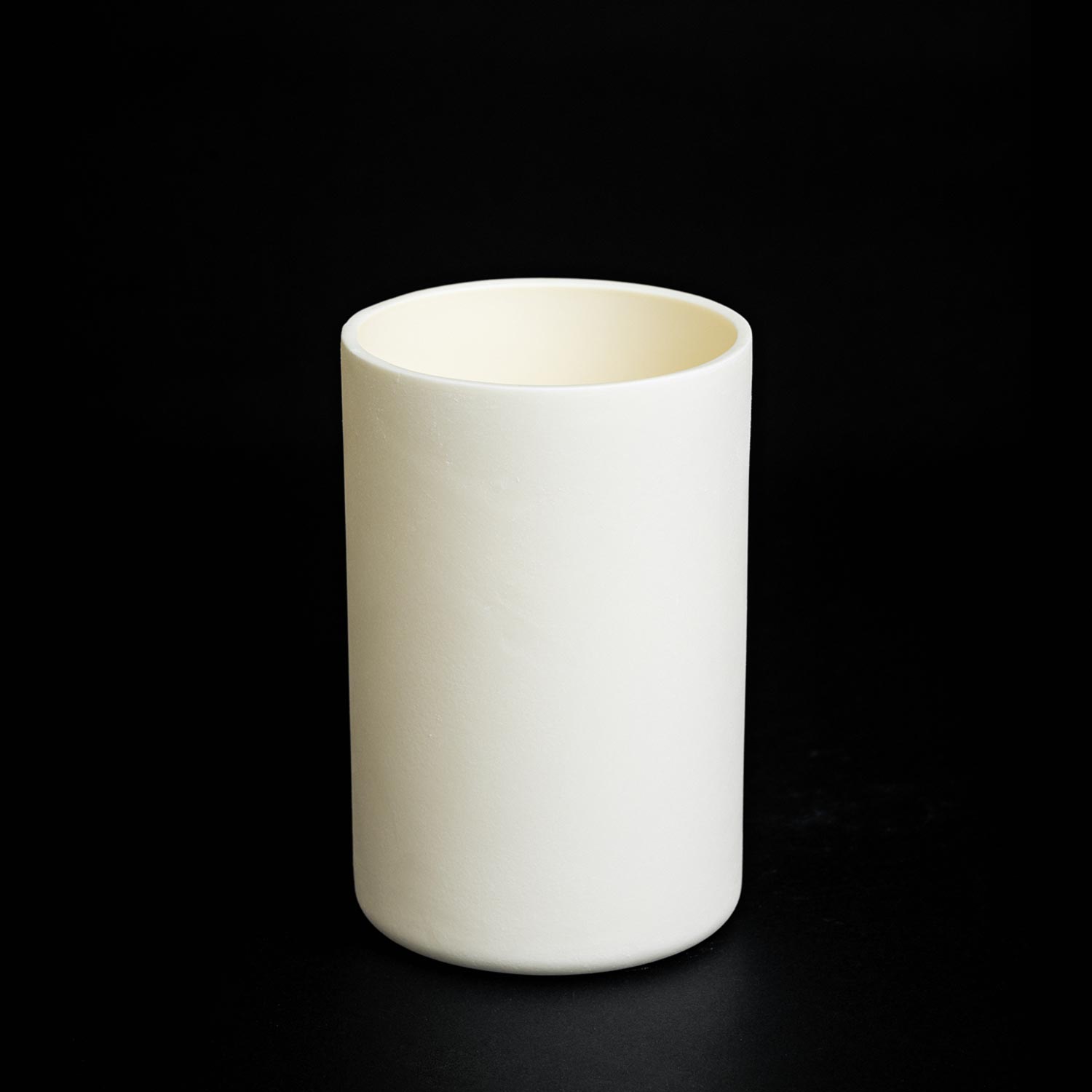 CC112ZTA Cylindrical ZTA Crucible 1300ml - Almath Crucibles Ltd.