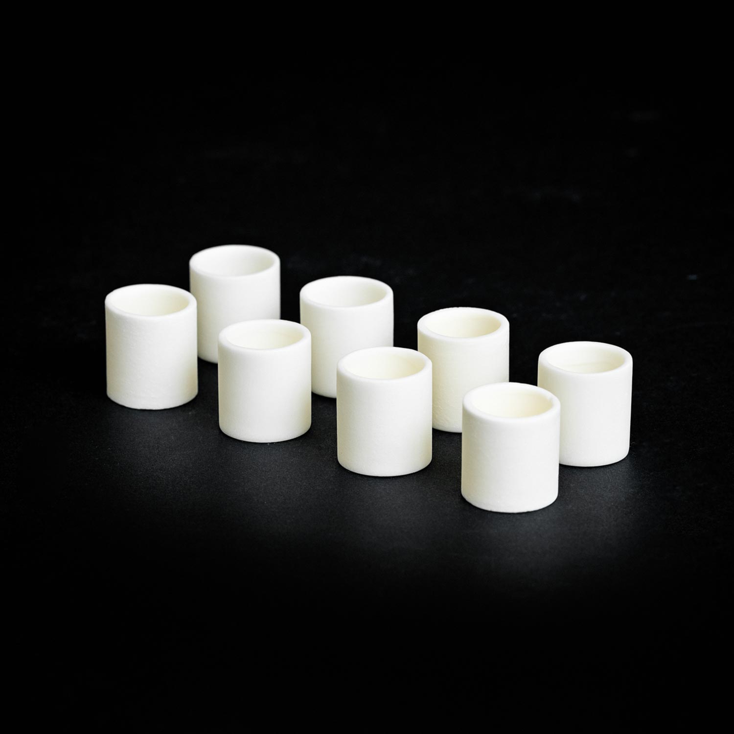 CC19 Cylindrical Alumina Crucible 3.7ml - Almath Crucibles Ltd.