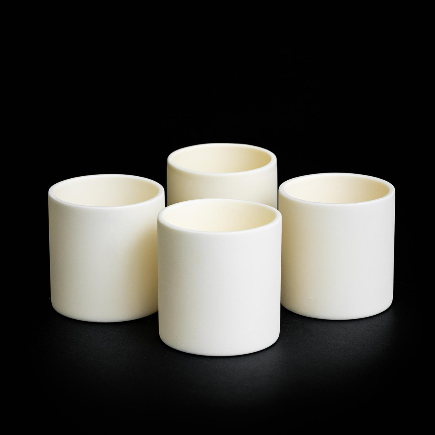 CC38 Cylindrical Alumina Crucible 120ml - Almath Crucibles Ltd.