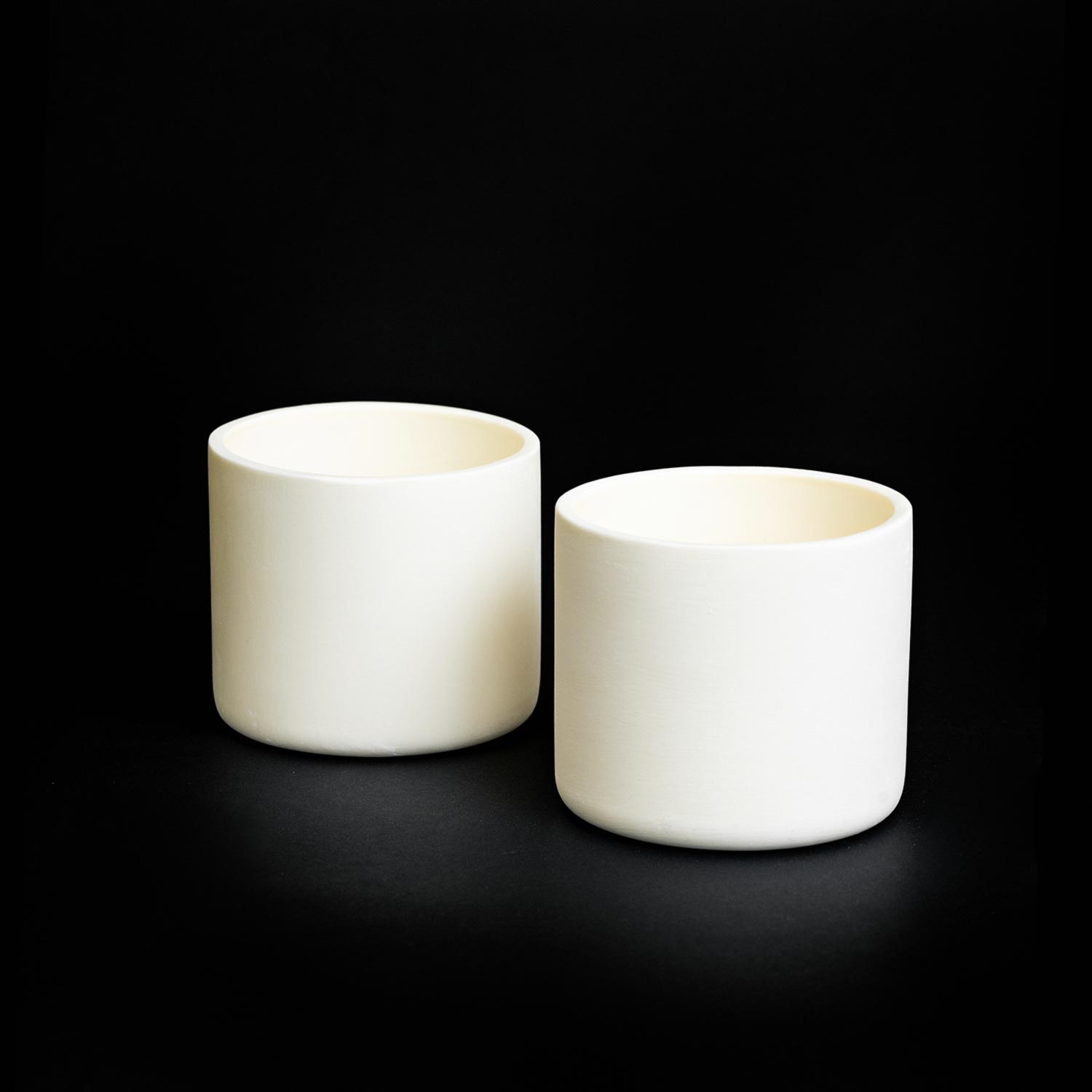 CC92MGO Cylindrical MGO Crucible 366ml - Almath Crucibles Ltd.