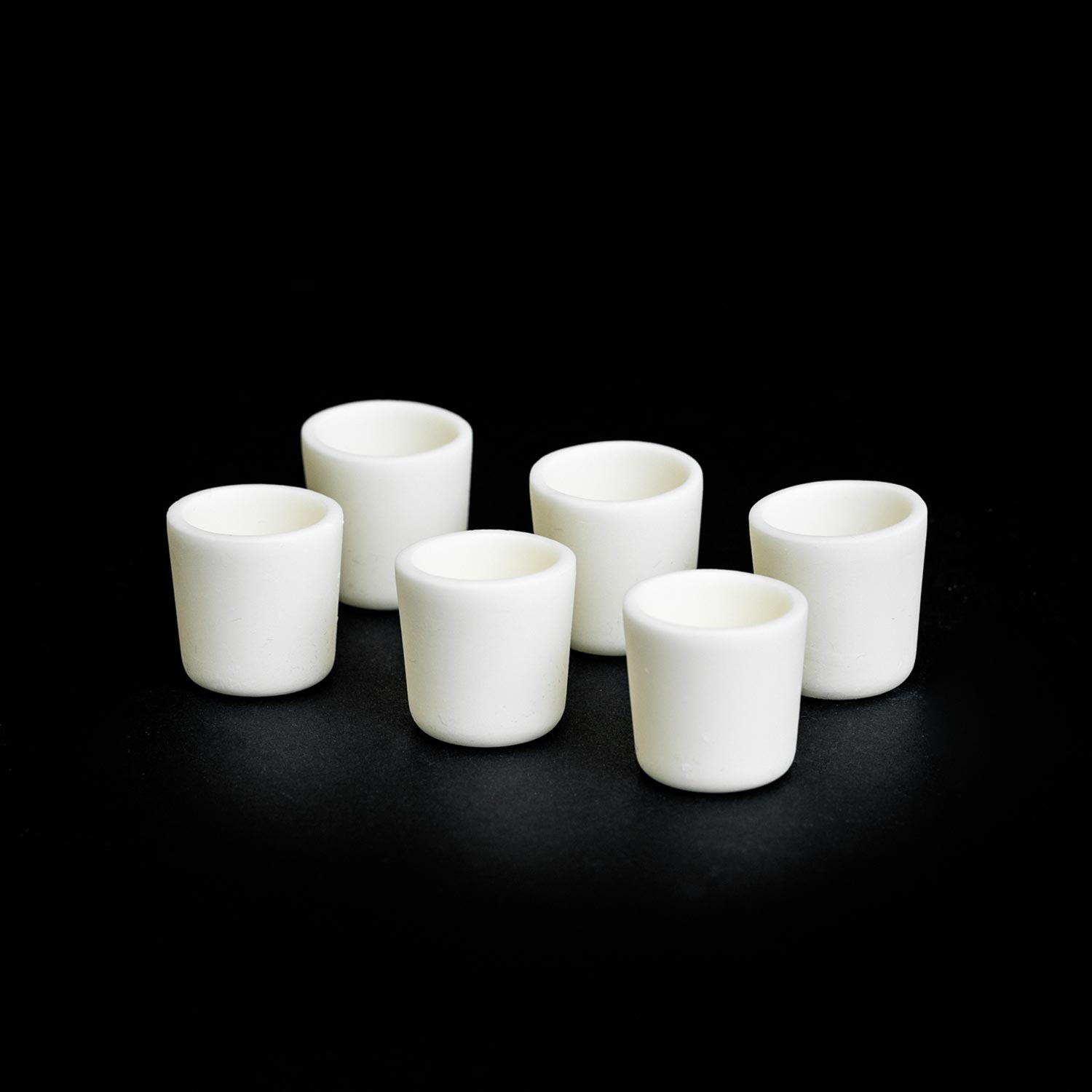 TW21ZTA Tapered Wall ZTA Crucible - Almath Crucibles Ltd.